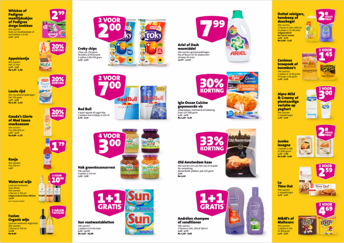Supermarkt Folders met de beste boodschappen aanbieding